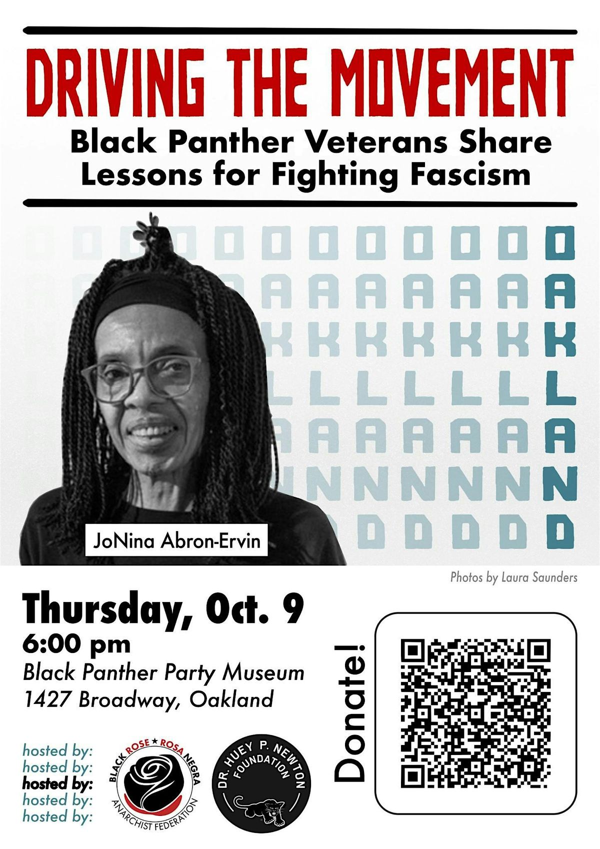 Driving the Movement II: Black Panther Veteran JoNina Abron-Ervin ...