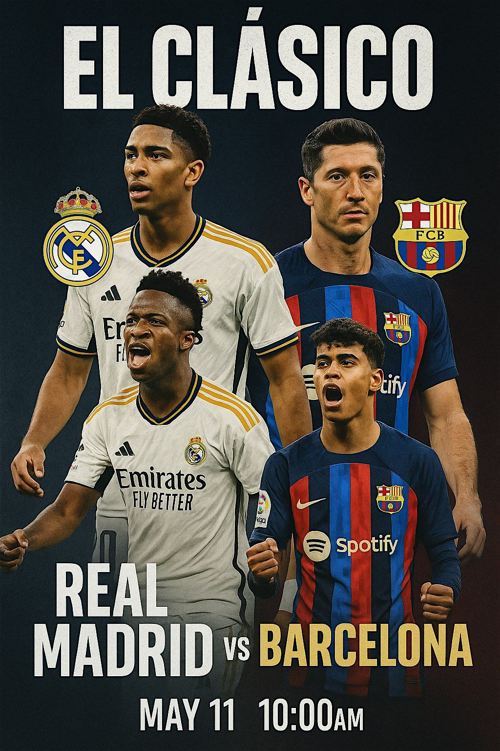 El Classico!! Barcelona vs Real Madrid | Kildare's Irish Pub - West Chester, PA | May 11, 2025