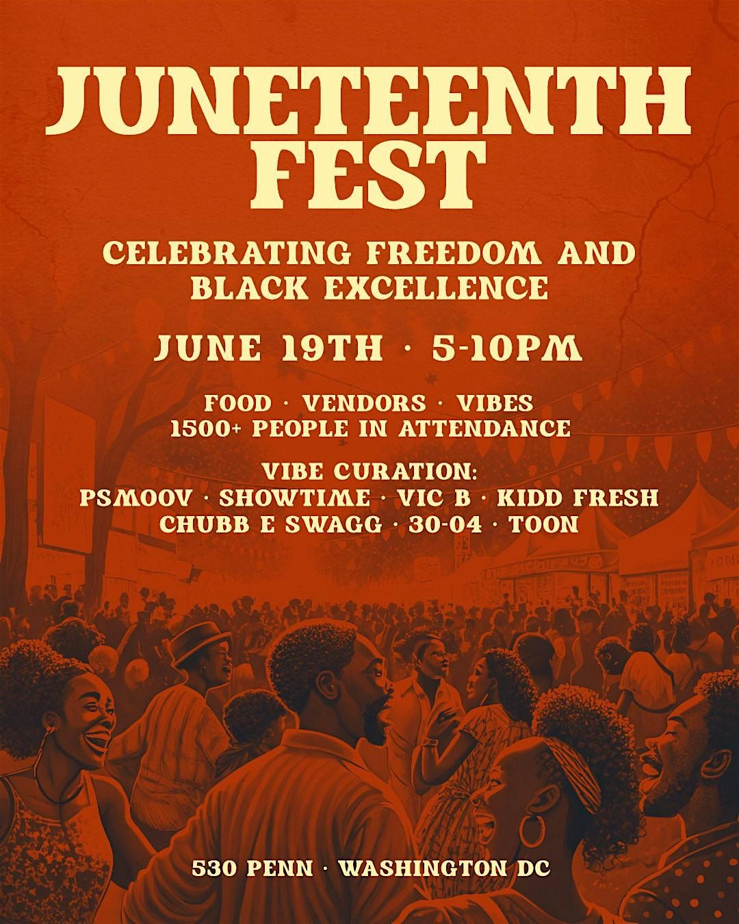 JUNETEENTH FEST at 530 Penn St NE, Washington on 19th June, 2025