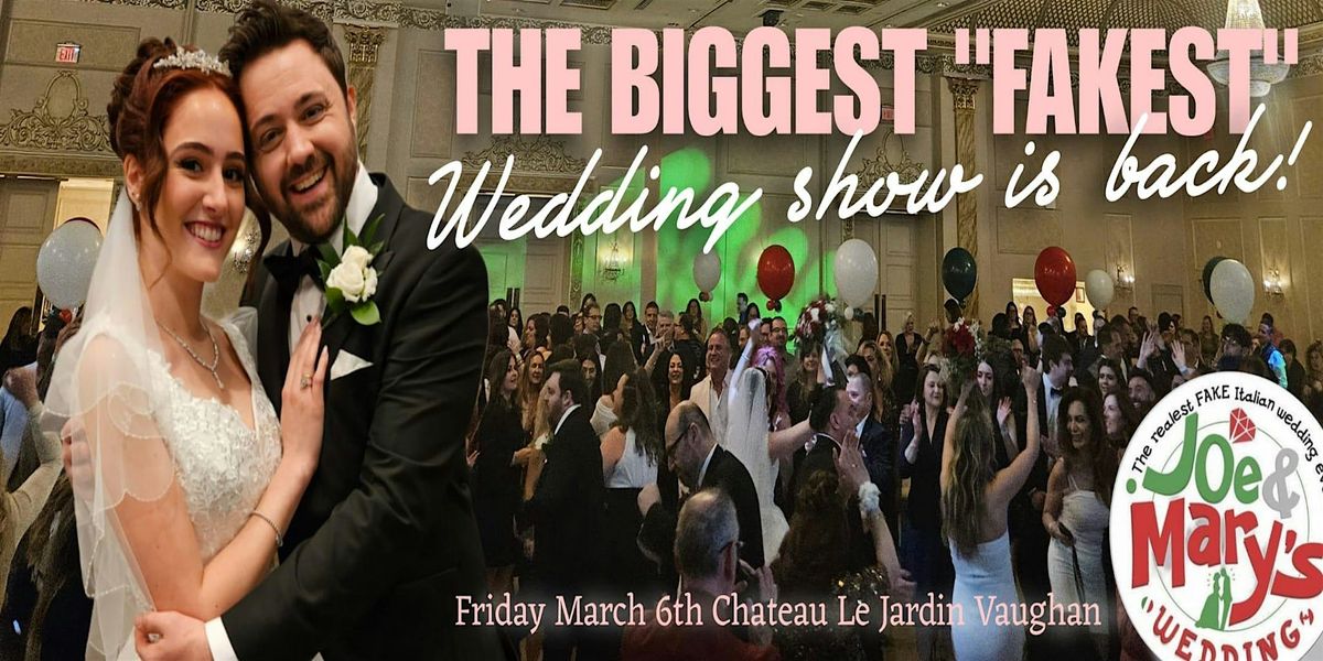 The Joe & Marys Wedding Dinner Show at Chateau Le Jardin Event Venue ...