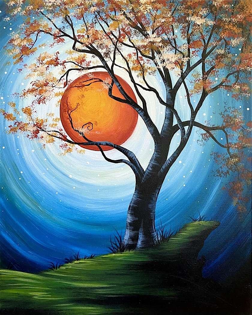 Stress-free Paint Event - Harvest Moon Magic - St. Charles, IL | Pinot ...
