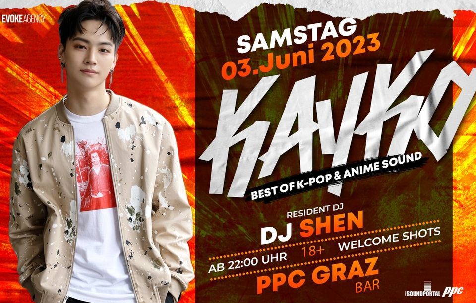 KAYKO // Best Of K-Pop & Anime Sound at p.p.c., Graz on 3rd June, 2023