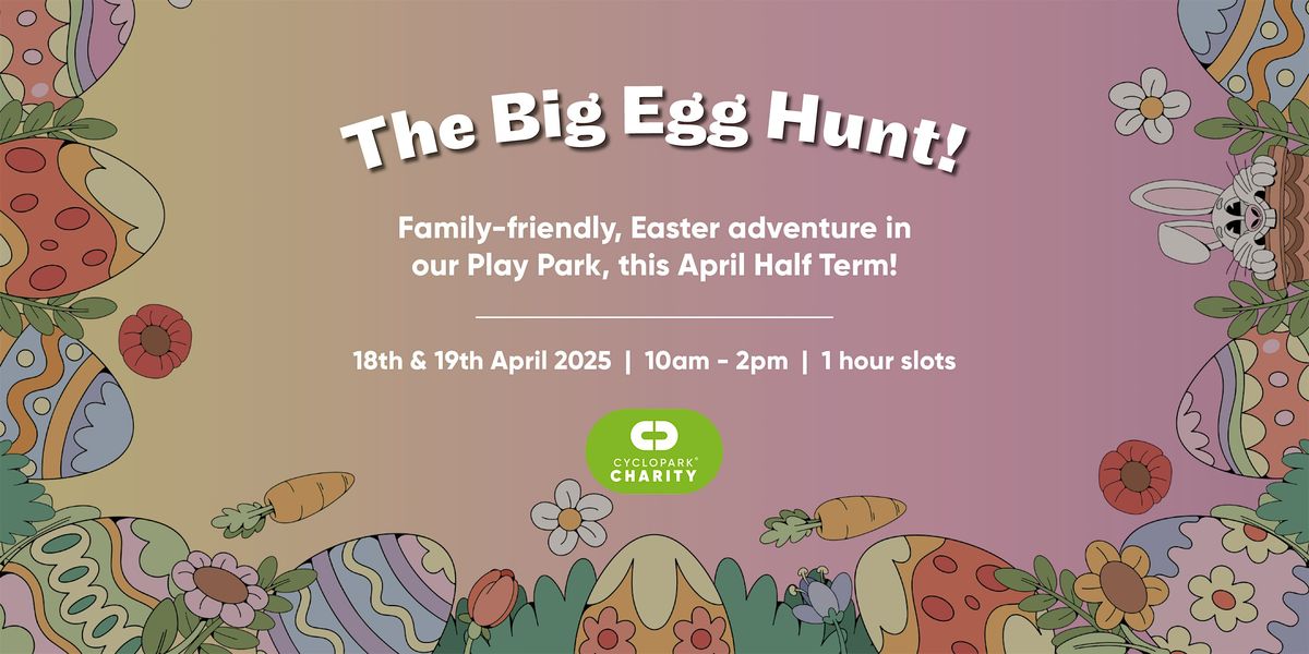 The Big Egg Hunt 2025 at Cyclopark, Gravesend on 18th April, 2025