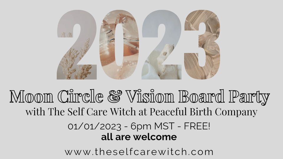 Moon Circle & Vision Board Party | Peaceful Birth Company, Fort Collins ...