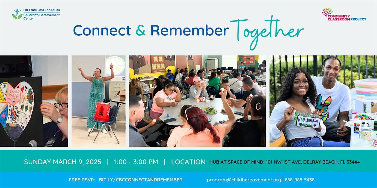 Connect & Remember Together at the Hub at Space of Mind at The Hub at ...