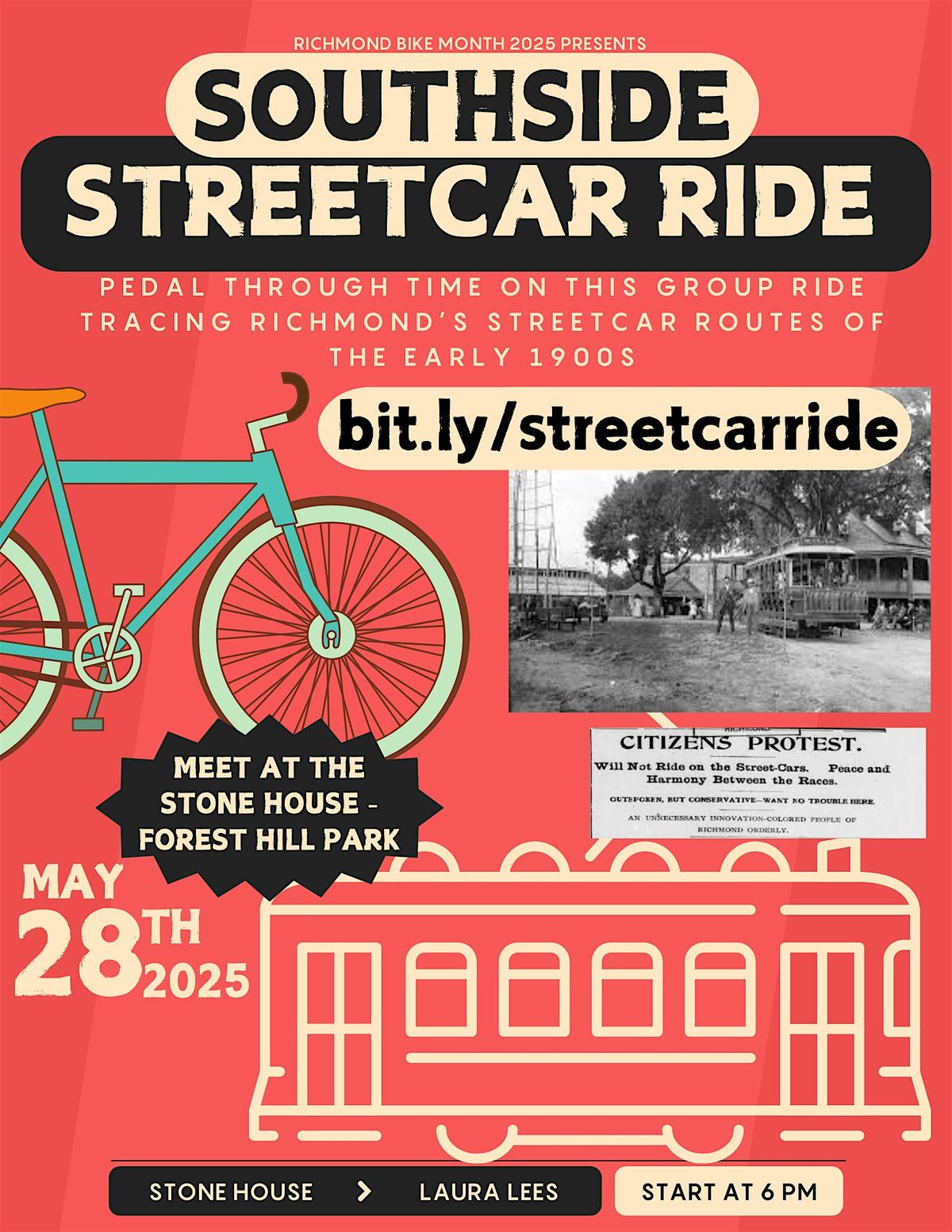 Southside Street Car Ride - 2025 at Stone House, Richmond on 28th May, 2025