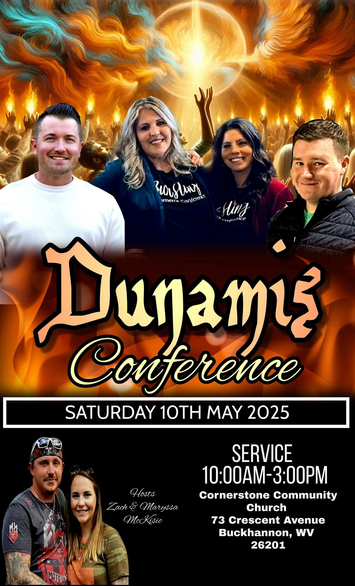 Dunamis Conference at Cornerstone Community Church, Buckhannon on 10th ...