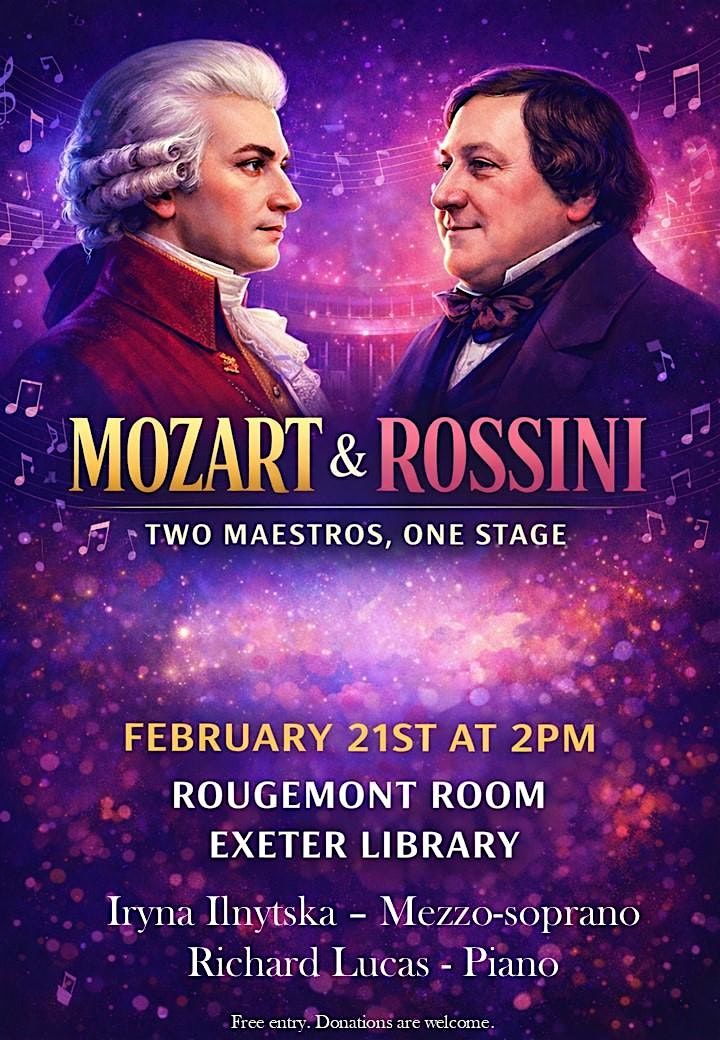 Lunchtime Concert: Mozart and Rossini: Two Maestros, One Stage at ...