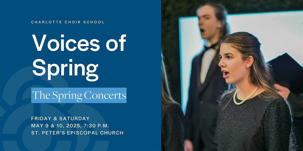 2025 Spring Concert at St. Peter's Episcopal Church, Charlotte on 10th ...