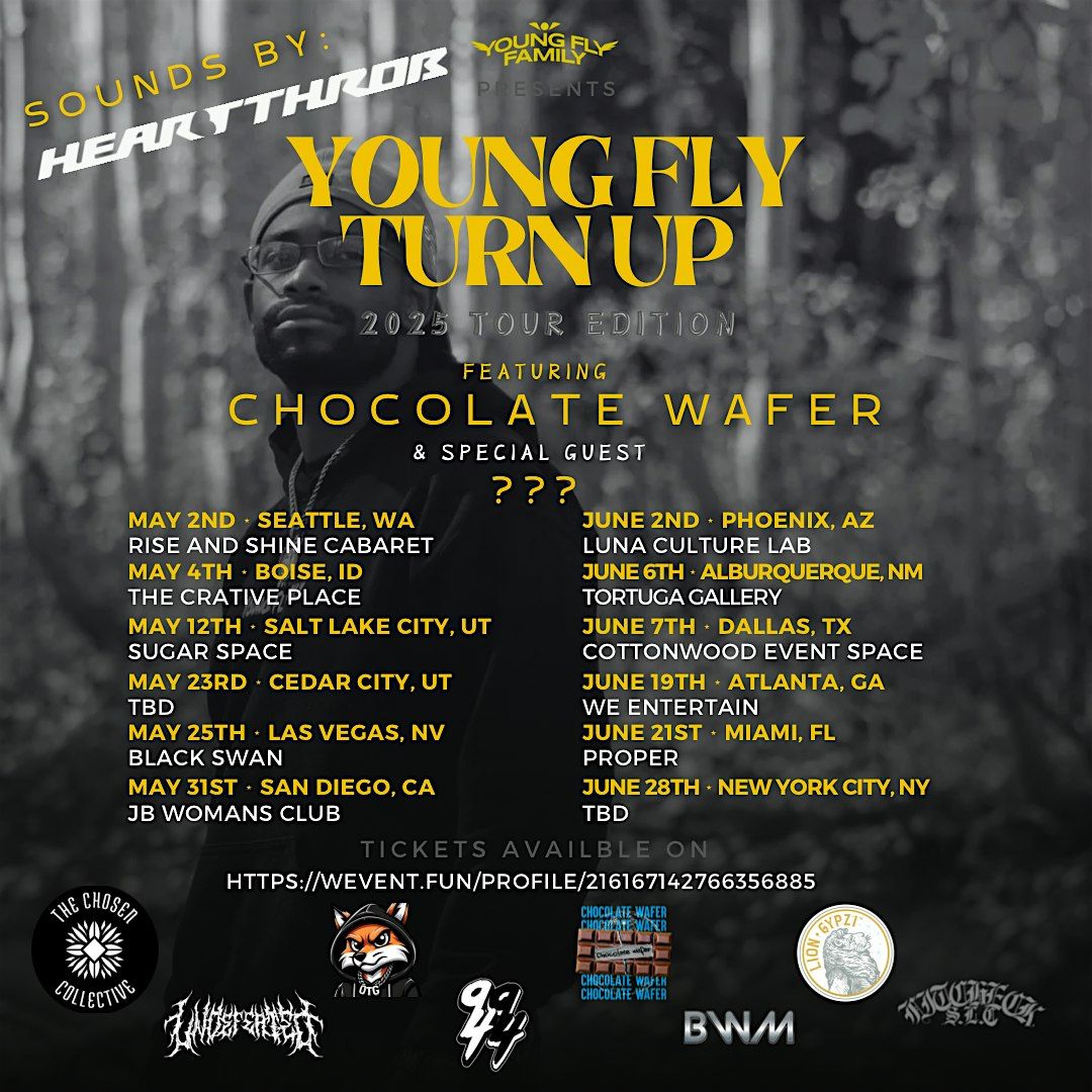 YOUNG FLY TURN UP 2025 ATLANTA | We Entertain, Atlanta, GA | June 19, 2025