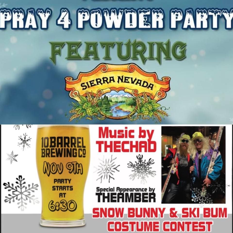 Pray for Powder with Sierra Nevada and 10 Barrell | Anchor Bistro and ...