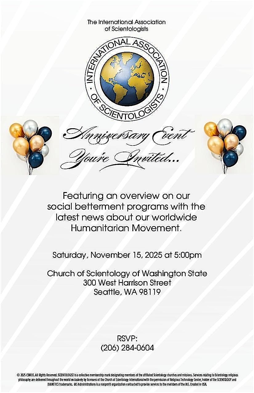 International Association of Scientologists Anniversary Event at 300 W ...