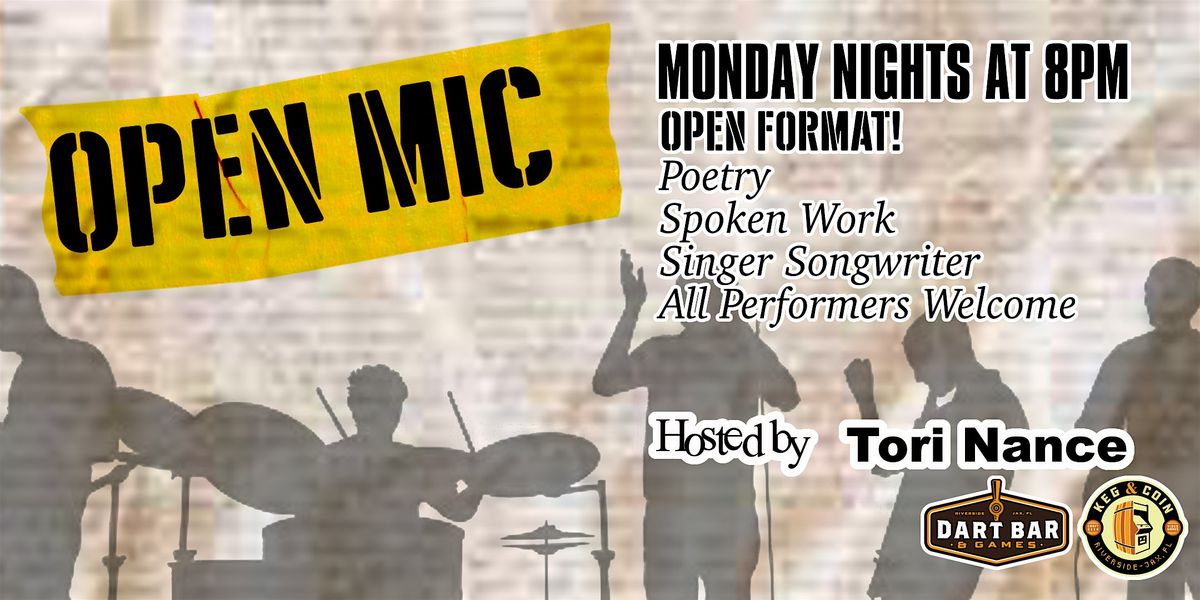 Open Mic Night at Keg & Coin, King Street, Jacksonville, FL, USA on 5th ...