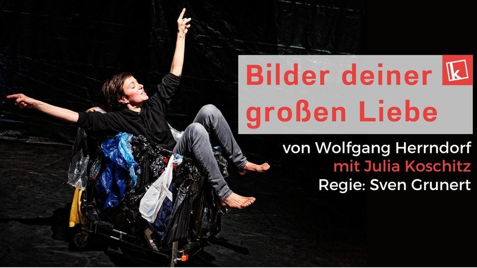 BILDER DEINER GROSSEN LIEBE - mit Julia Koschitz | Kleines Theater ...