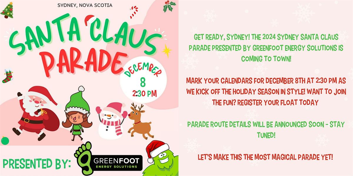 2024 Sydney Santa Claus Parade | Sydney Santa Claus Parade | December 8 ...