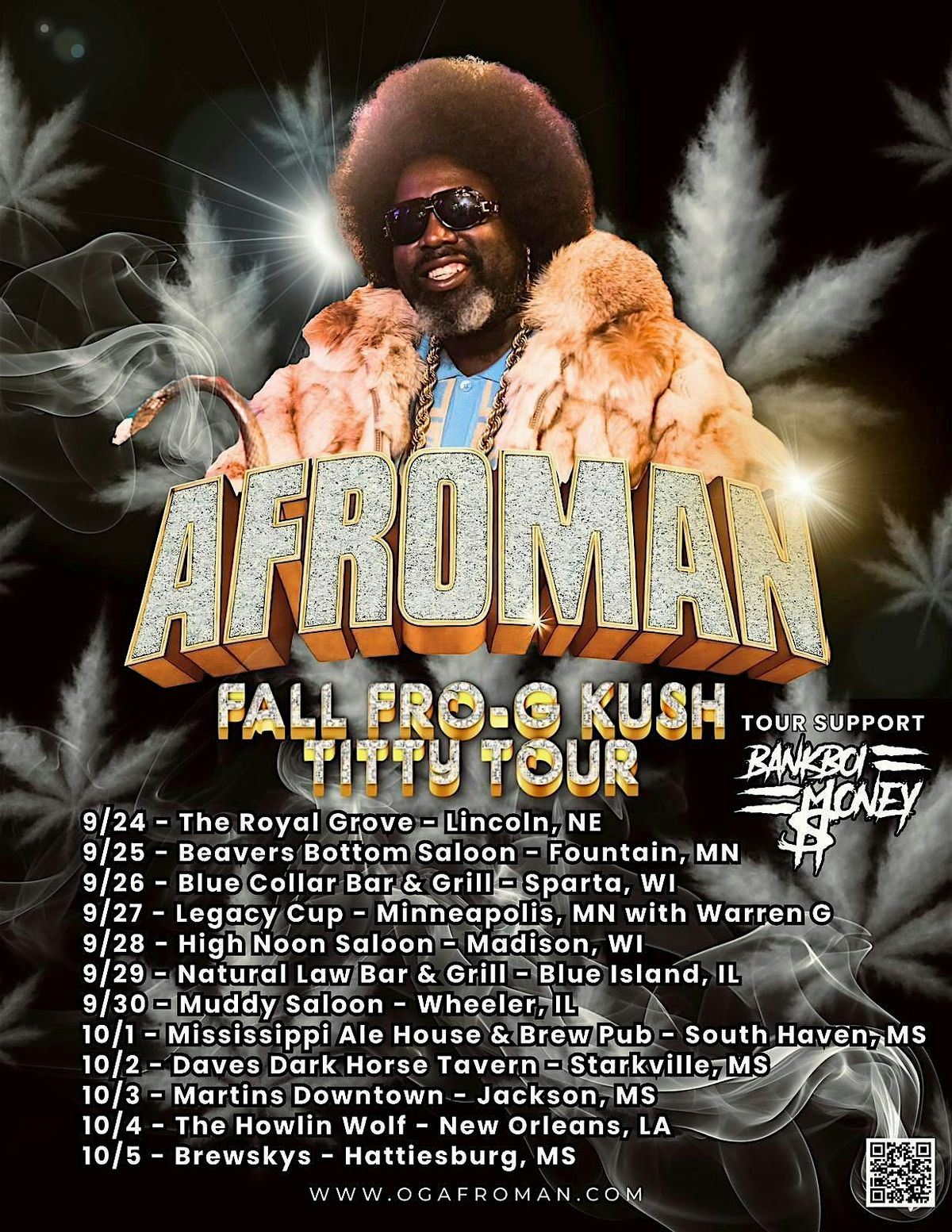 Afroman at Dave's Dark Horse Tavern, Starkville on 2nd October, 2025