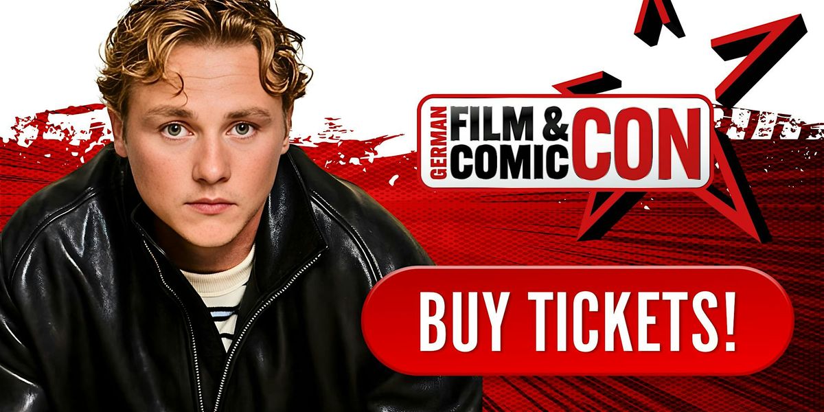Ben Hardy @ German Film Comic Con Dortmund 2025 at Messe Dortmund GmbH ...