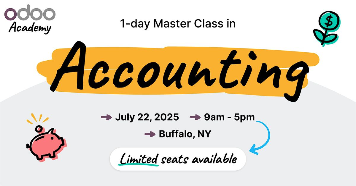 Odoo Accounting Academy - Buffalo, NY | Odoo Buffalo Office | July 22, 2025