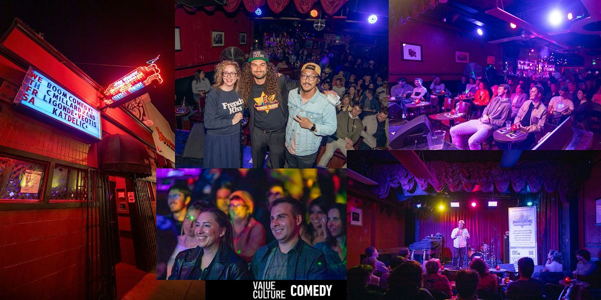Boom Boom Room Comedy Showcase by Value Culture - 2025 Finale! at Boom ...