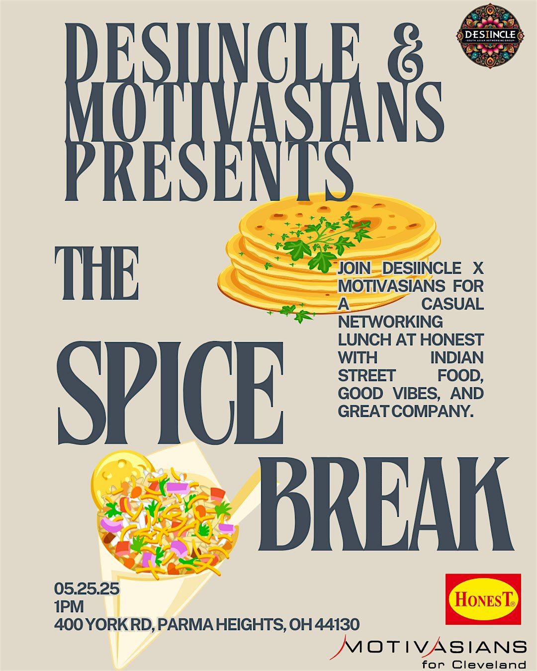 The Spice Break at 6400 York Rd, Cleveland on 25th May, 2025