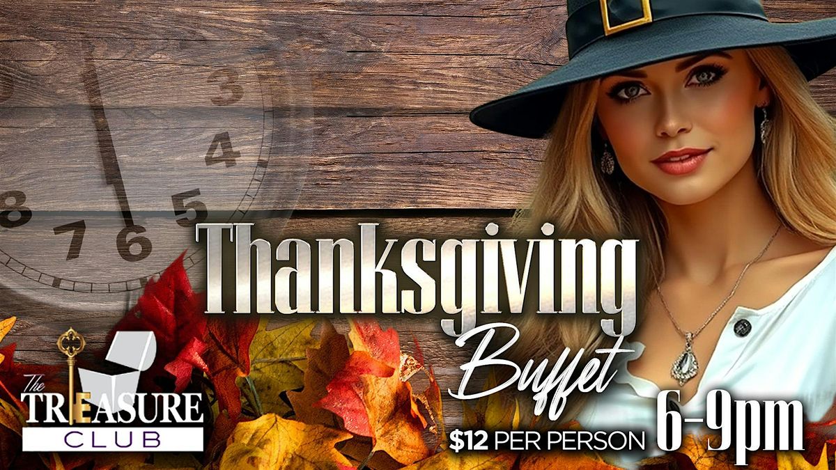 Thanksgiving at The Treasure Club at 716 Seaboard St, Myrtle Beach on ...