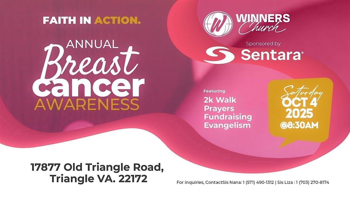 Hope Alive Foundation Annual Breast Cancer Awareness (Sponsored by ...