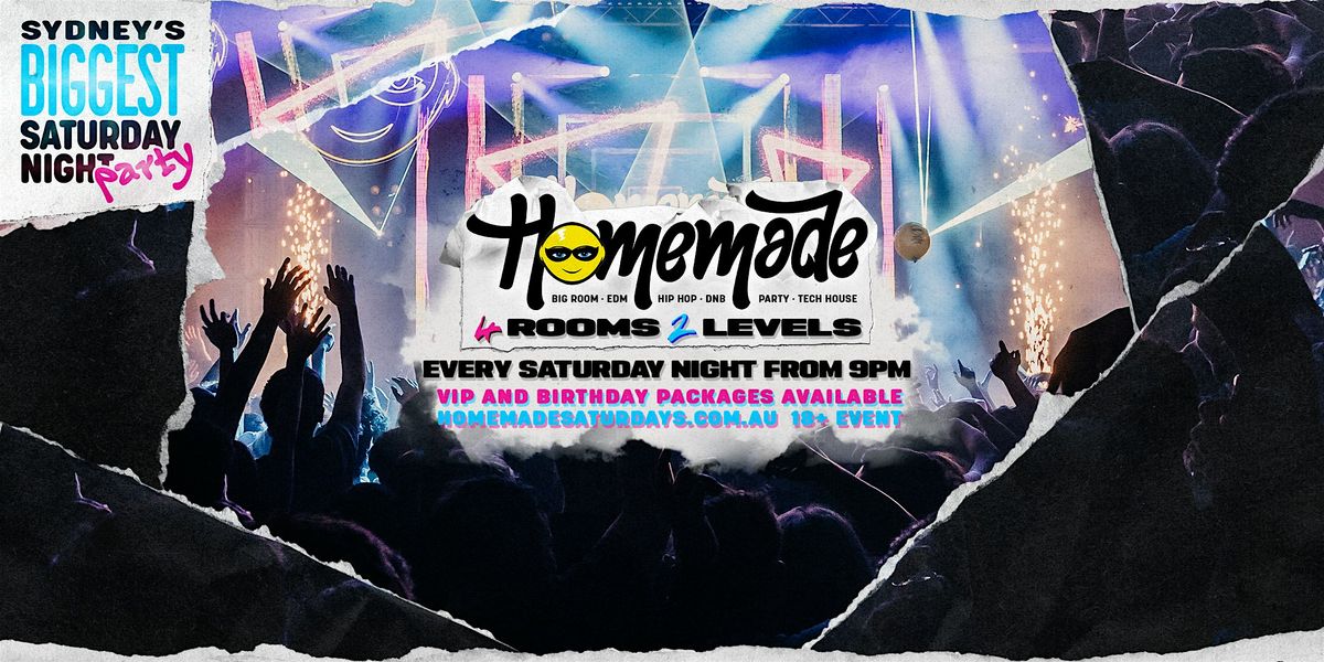 Homemade Saturdays - 6th December 2025 at Home Main Venue, Darling Park ...