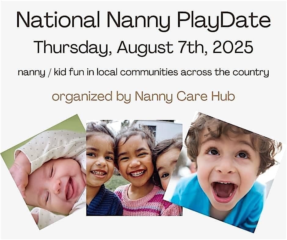 National Nanny PlayDate - Raleigh at The Bunny Hive Raleigh on 7th ...