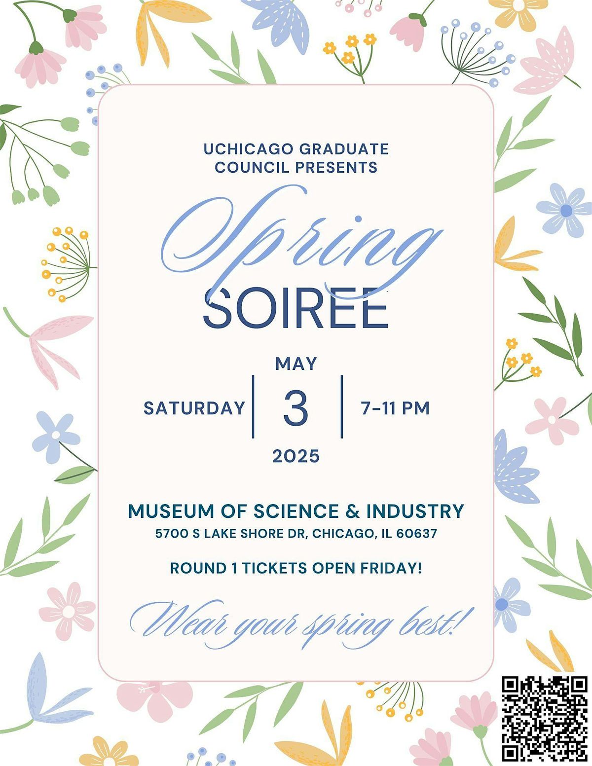 Spring Soiree 2025: Night at the Museum at Museum of Science and Industry, Chicago on 3rd May, 2025