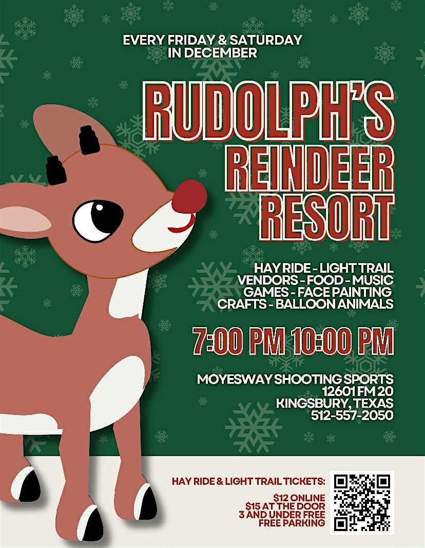 Rudolphs Reindeer Resort - Christmas Light Trail at Moyesway Shooting ...