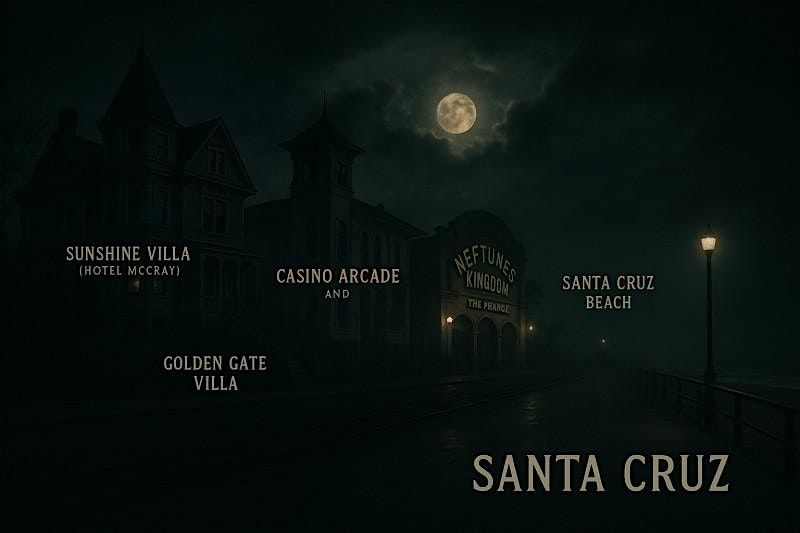 Santa Cruz Ghost Tour: Neon & Nighttide: A Santa Cruz Haunt at 80 Front ...