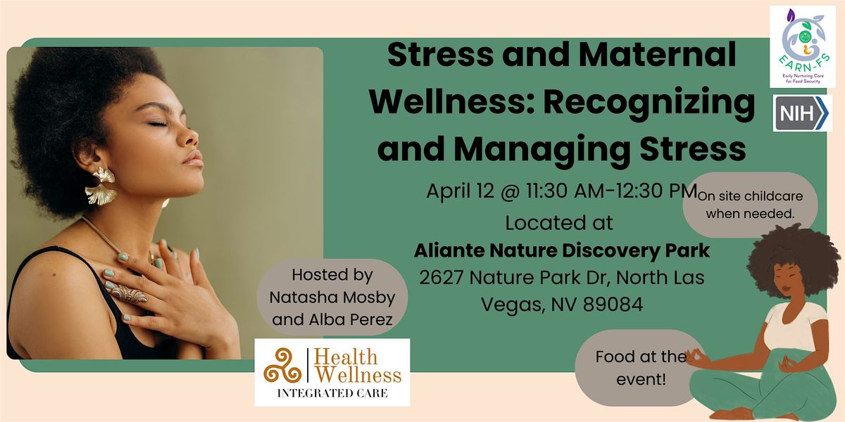 EARN-FS 2025 Community Workshop Series: Recognizing and Managing Stress ...