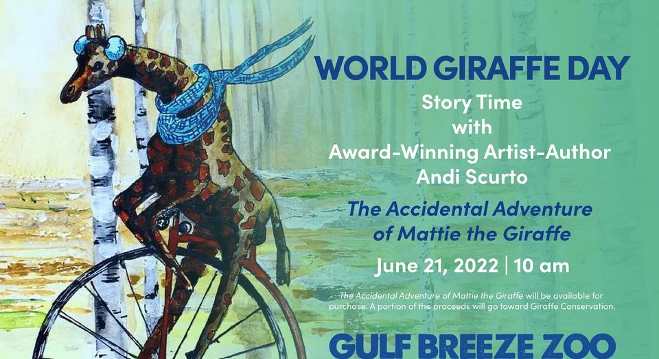 World Giraffe Day at Gulf Breeze Zoo on 21st June, 2022
