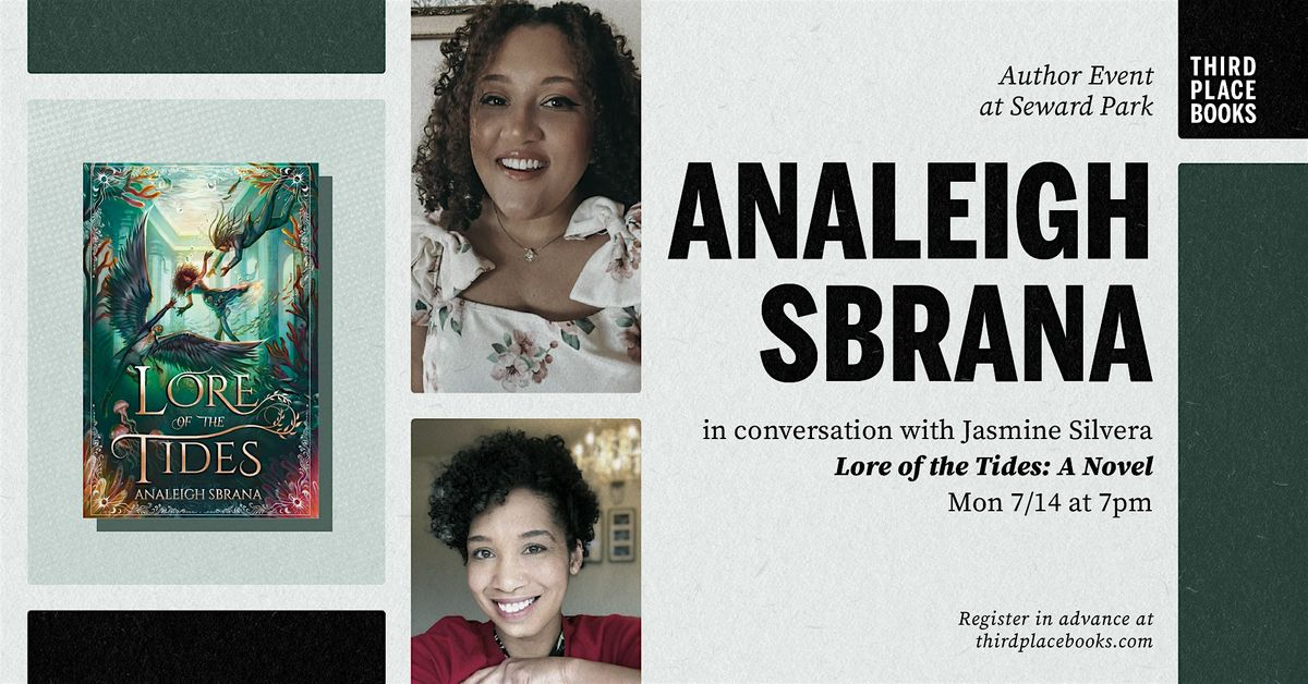 Analeigh Sbrana with Jasmine Silvera — Lore of the Tides at Third Place ...