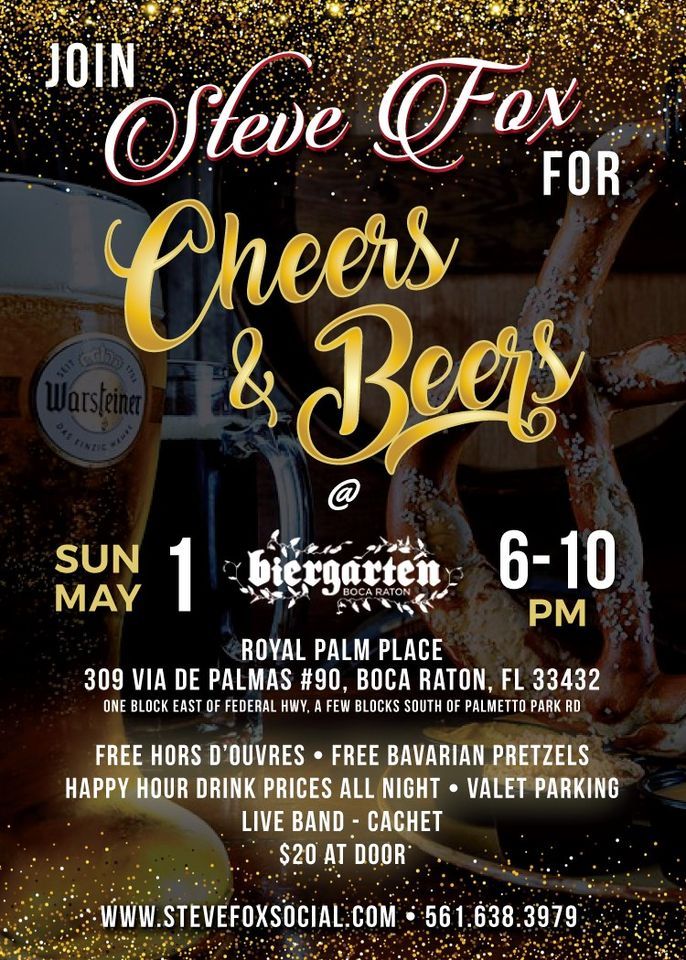 Cheers and Beers! | Biergarten Boca Raton | May 1, 2022