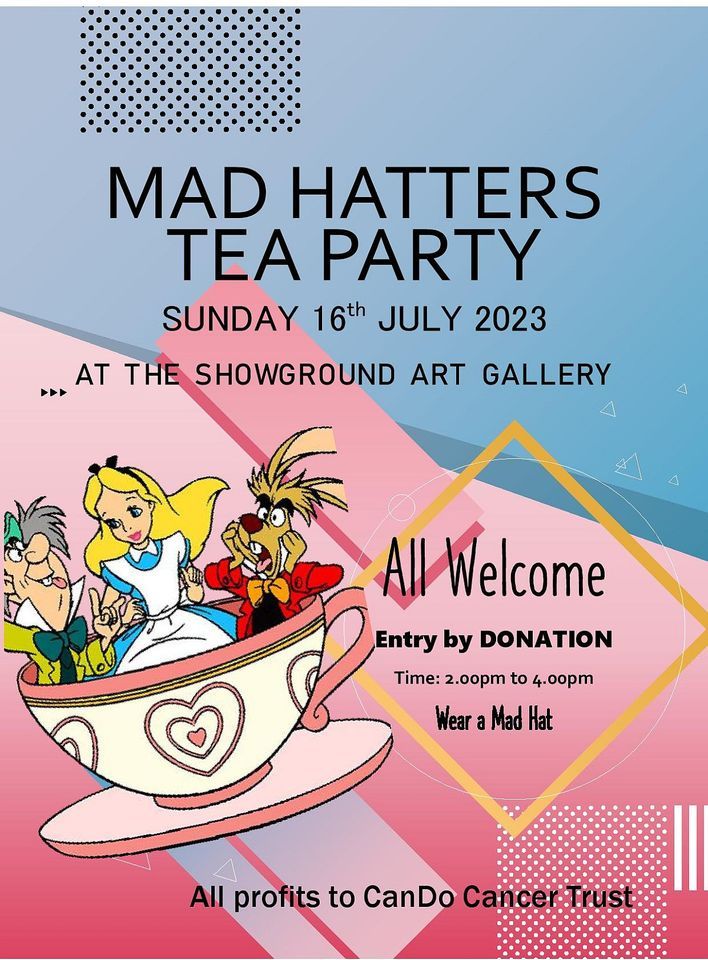 Mad Hatters Tea Party at Coffs Harbour Creative Arts Group on 16th July ...