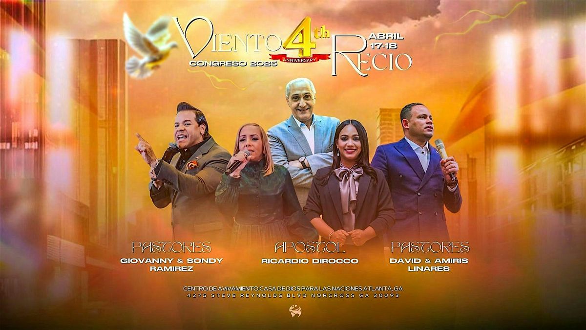 CONGRESO “VIENTO RECIO 2025” at 4275 Steve Reynolds Blvd, Norcross on ...