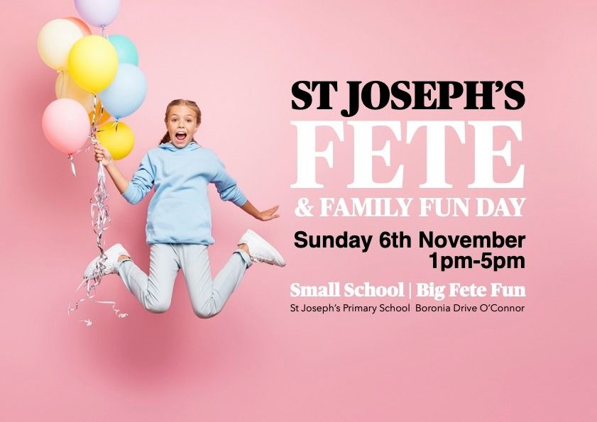 St Josephs Fete & Family Fun Day | St Joseph’s Catholic Primary School ...