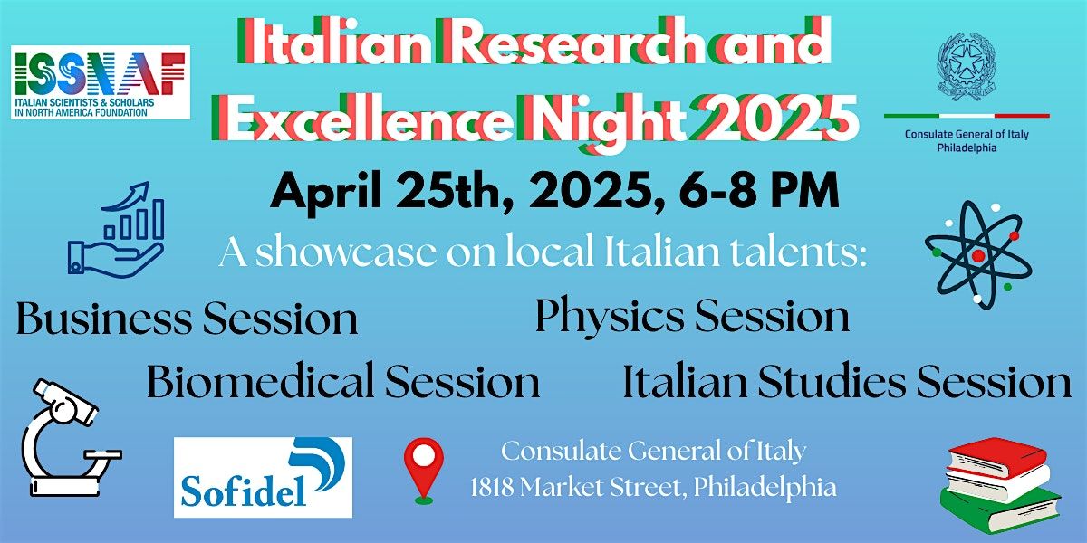 Italian Research and Excellence Night 2025 at Consulate General of ...