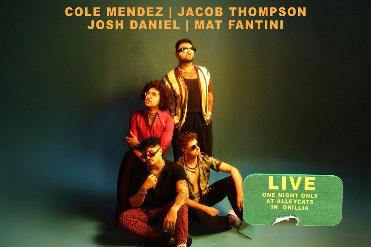 Cole Mendez, Jacob Thompson, Josh Daniel, Mat Fantini @ Alleycats Music at Alleycats Music & Art ...