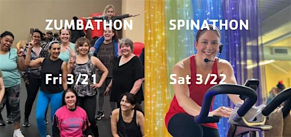 ZUMBATHON and SPINATHON 2025! at Old Colony YMCA - Stoughton on 21st March, 2025