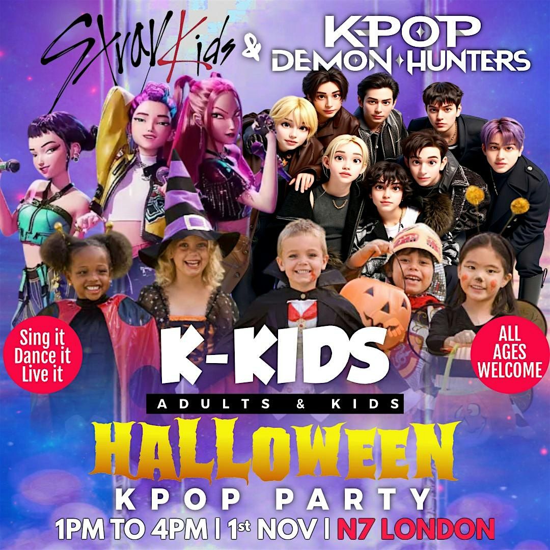 K-KIDS, Stray Kids & Demon Hunters KPOP Halloween Party. at N7 London ...