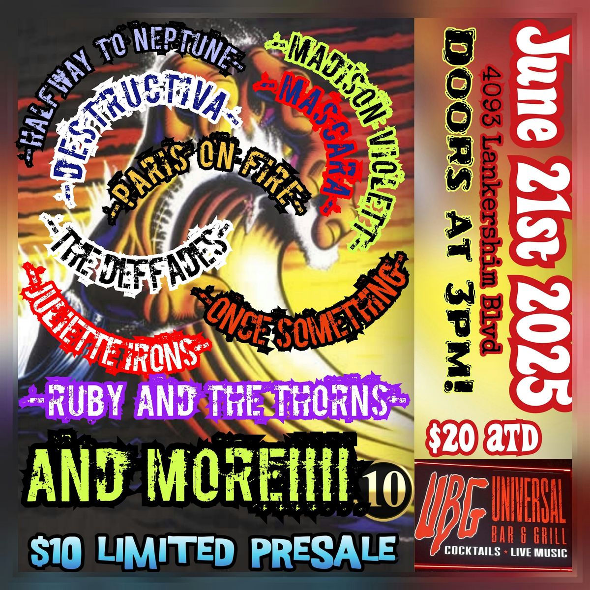 4th Epic 10 Fest. | Universal Bar and Grill, Los Angeles, CA | June 21 ...