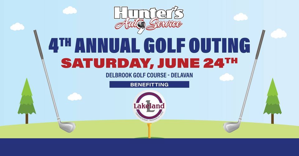 Hunters 4th Annual Golf Outing to Benefit Lakeland School | Delbrook ...