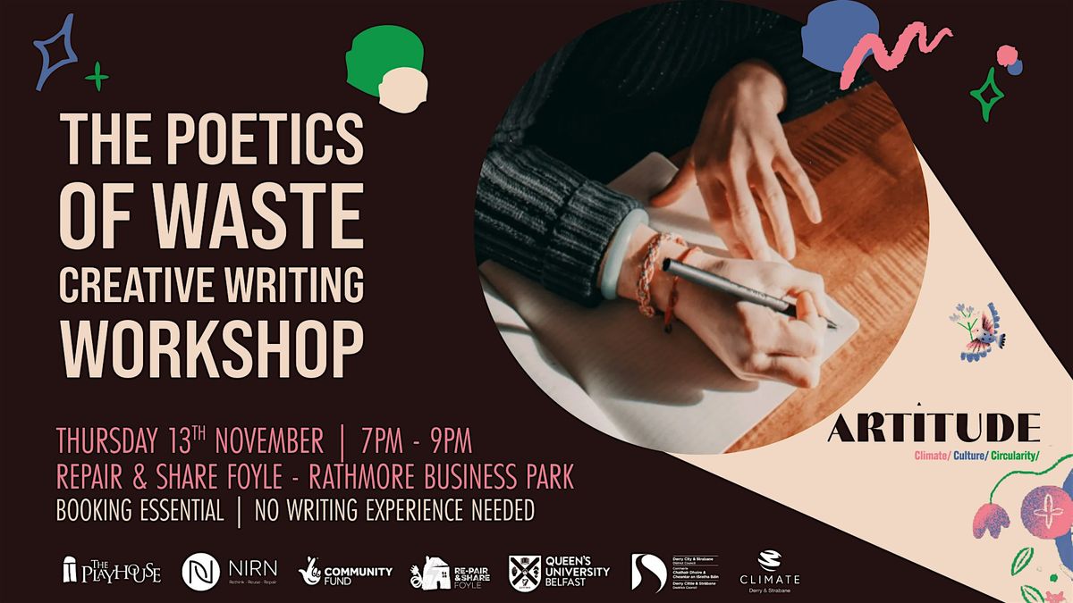 The Poetics of Waste — Creative Writing Workshop at Repair & Share ...