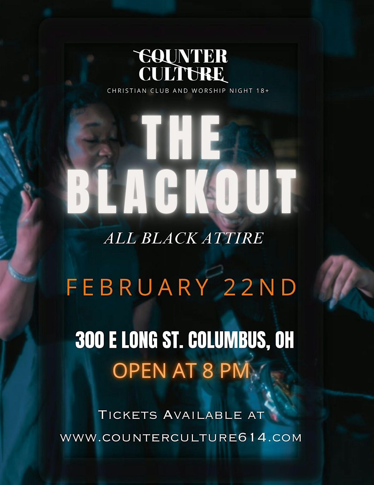 Counter Culture: Christian Club & Worship Night | Long Street Studio ...