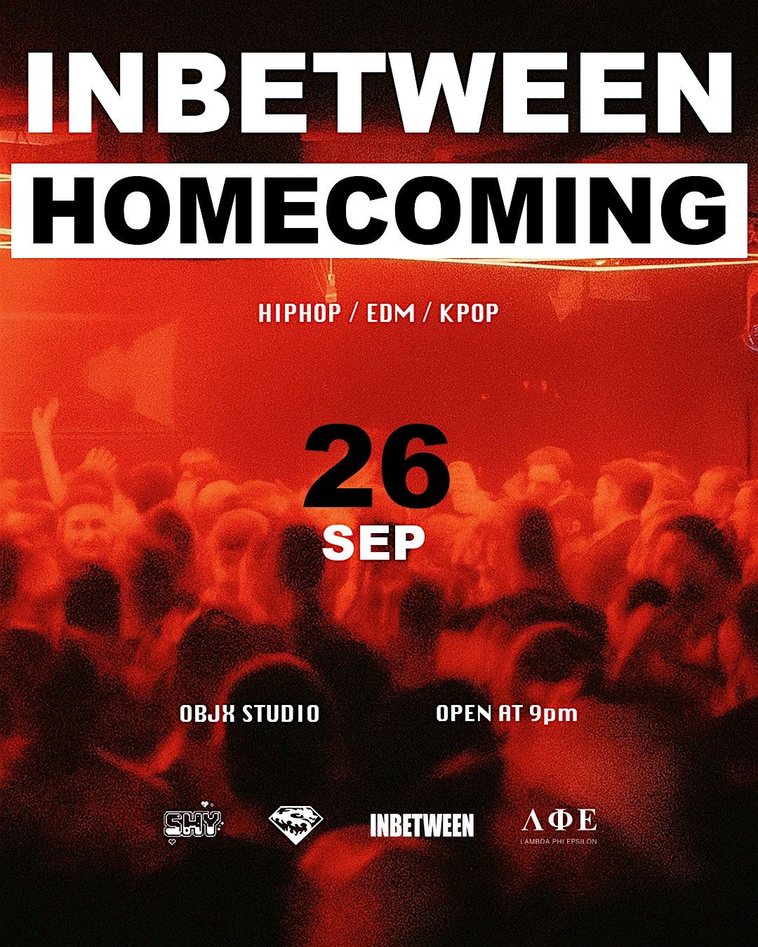 UOFT HOMECOMING RAVE at OBJX Studio, Toronto on 26th September, 2025