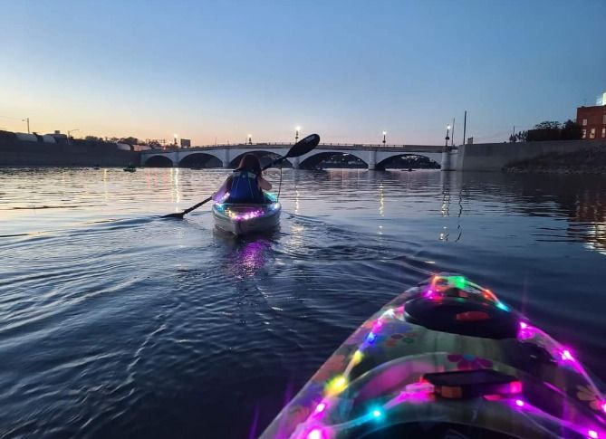 Glow Kayaking in conjunction with The Crop Circle Art & Music Event at ...