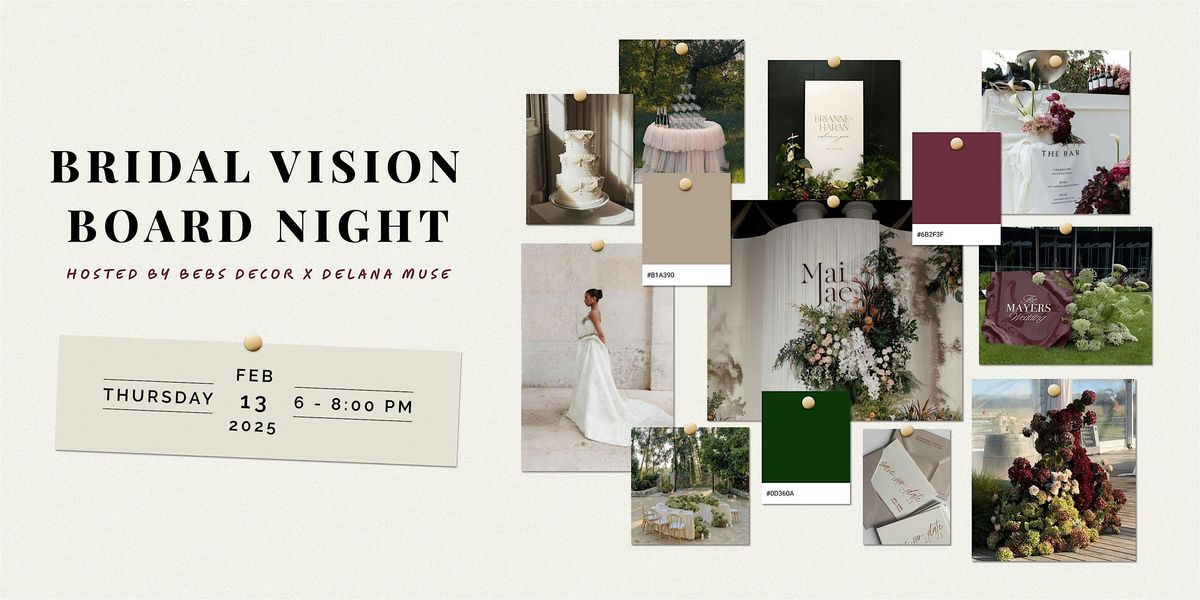 The Ultimate Bridal Vision Board Night | Delana Muse, Columbus, OH ...