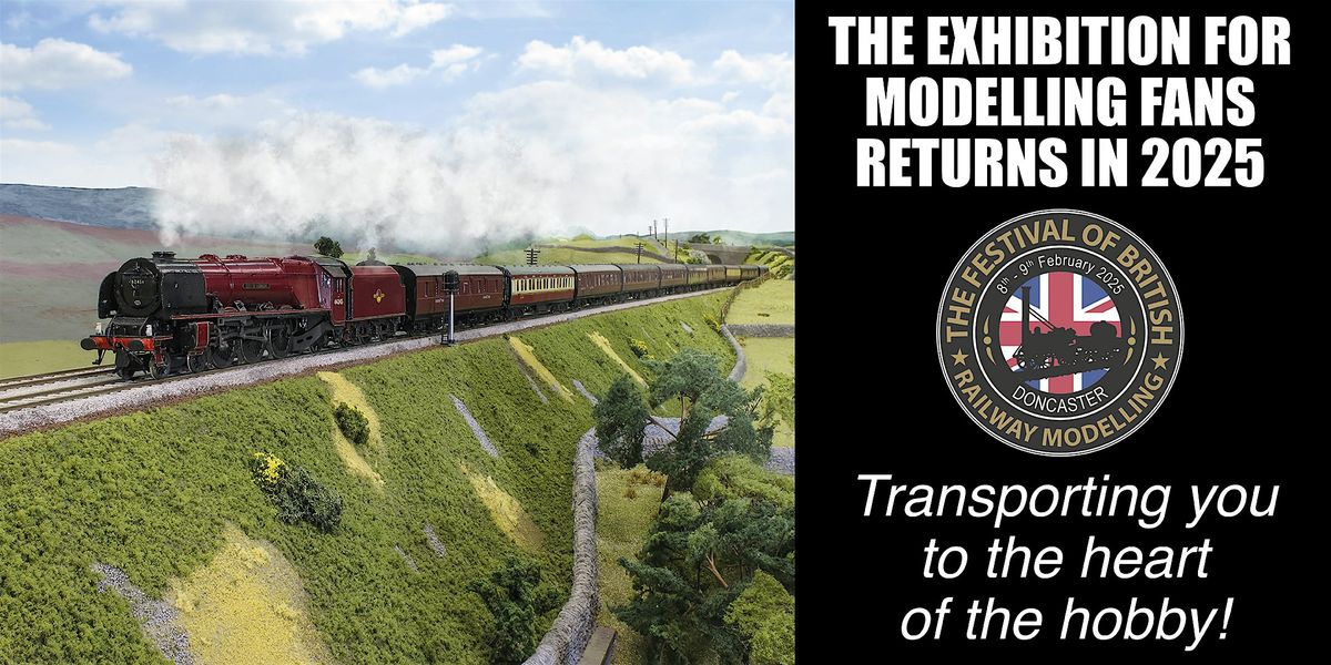 The Festival of British Railway Modelling 2025 at Doncaster Racecourse ...